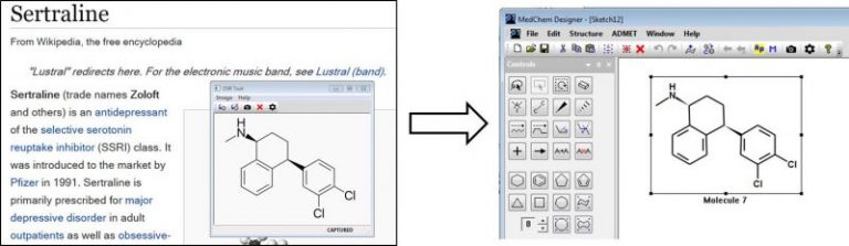 Free chemical structure drawing software | free ADME properties | TPSA