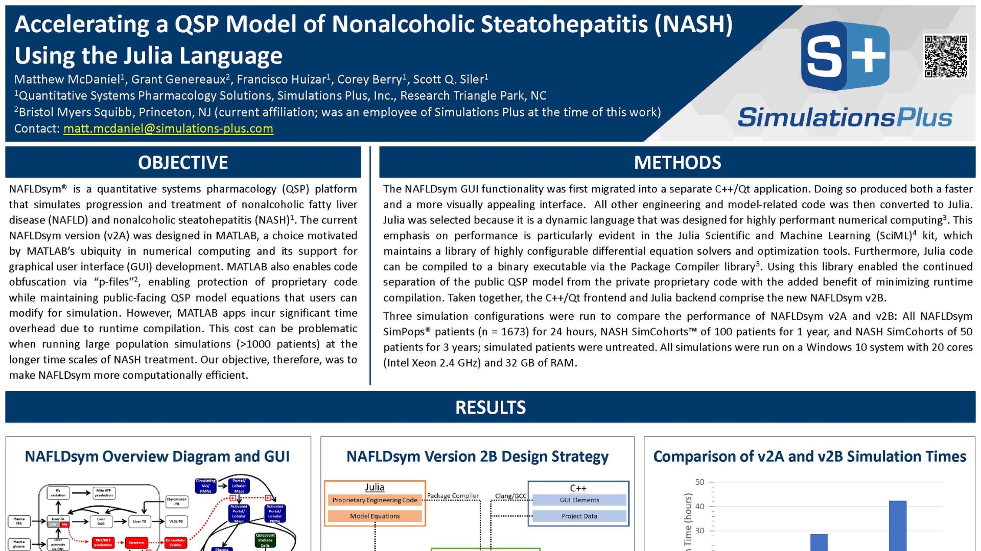 Accelerating a QSP Model of Nonalcoholic Steatohepatitis (NASH) Using the Julia Language ...