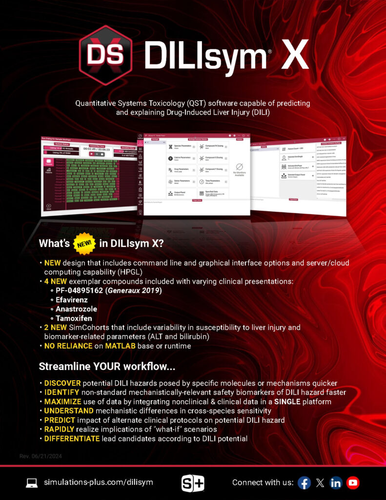 DILIsym® X Product Brochure - Simulations Plus