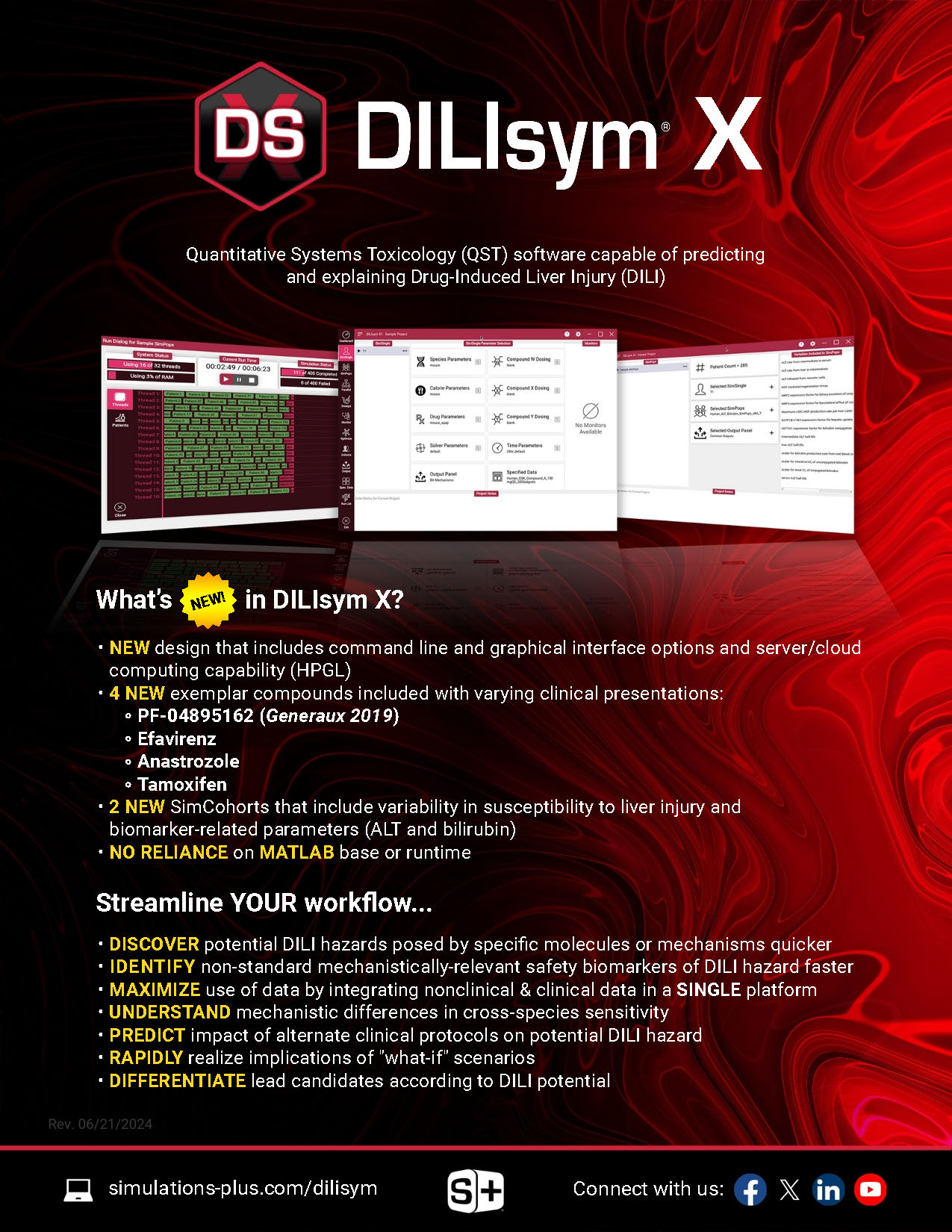 DILIsym® X Product Brochure - Simulations Plus