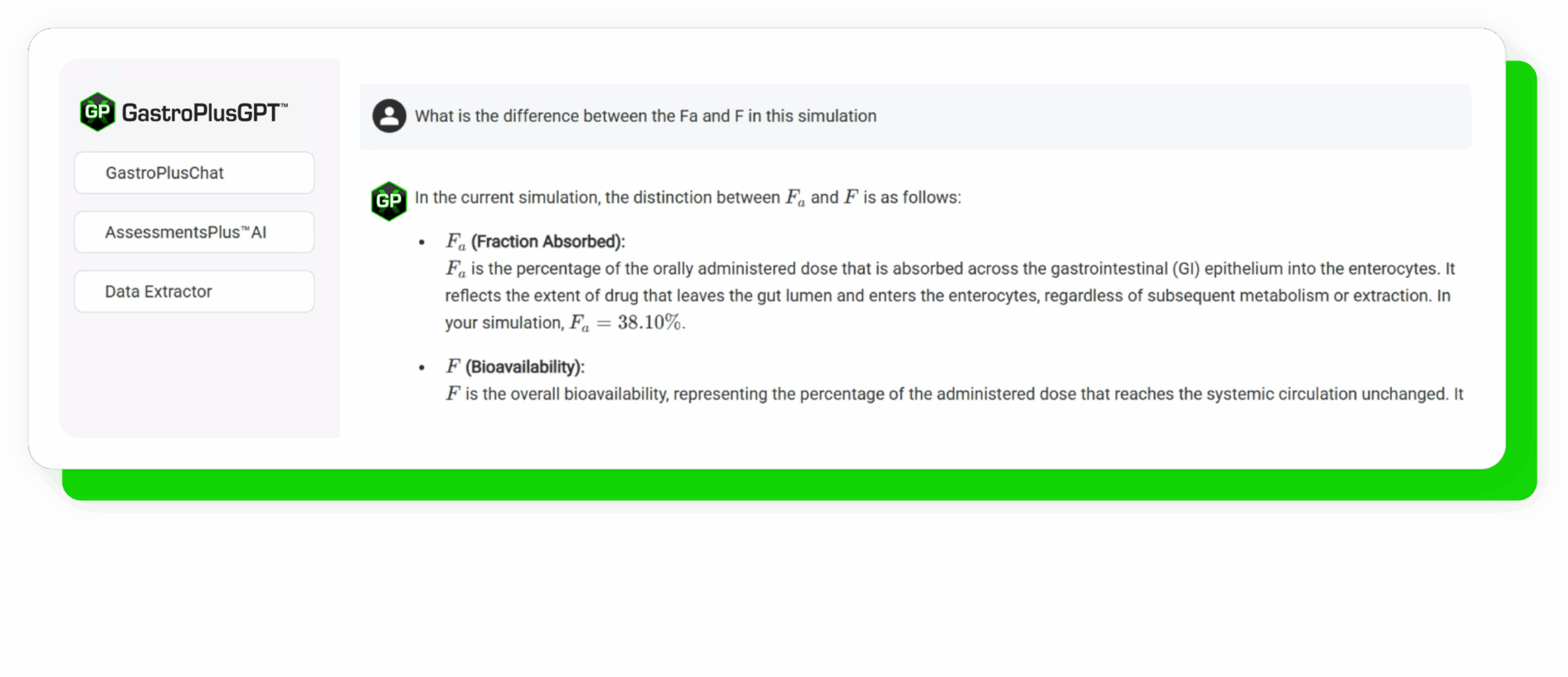 GastroPlusGPT™ - GastroPlus