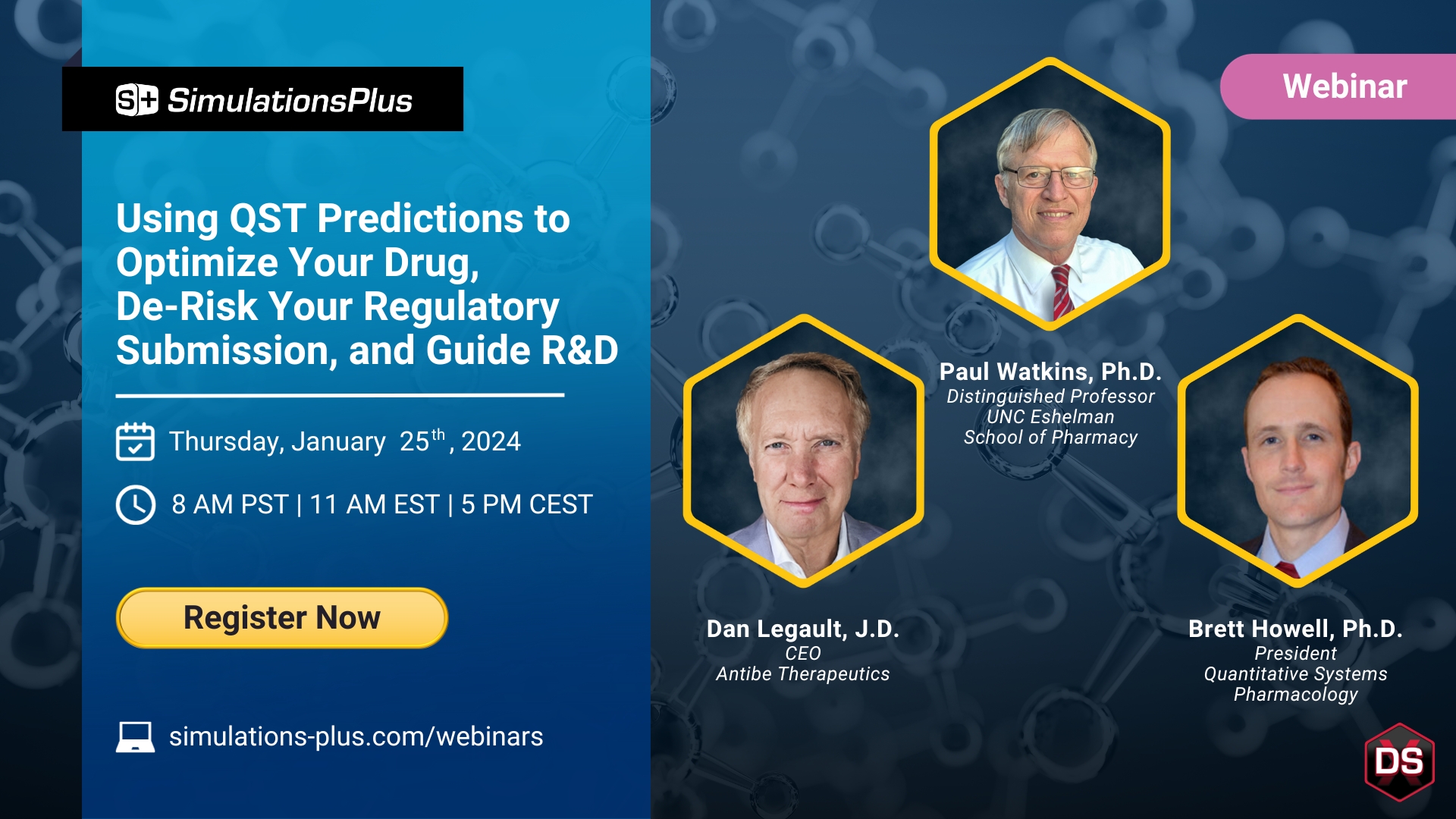 Using QST Predictions to Optimize Your Drug, De-Risk Your Regulatory Submission, and Guide R&D ...