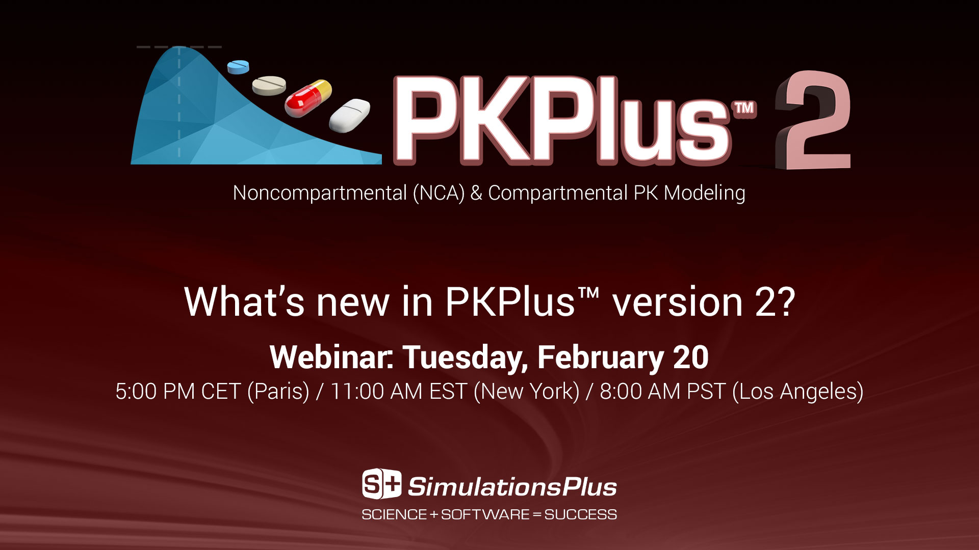 What's new in PKPlus™ version 2? - Simulations Plus
