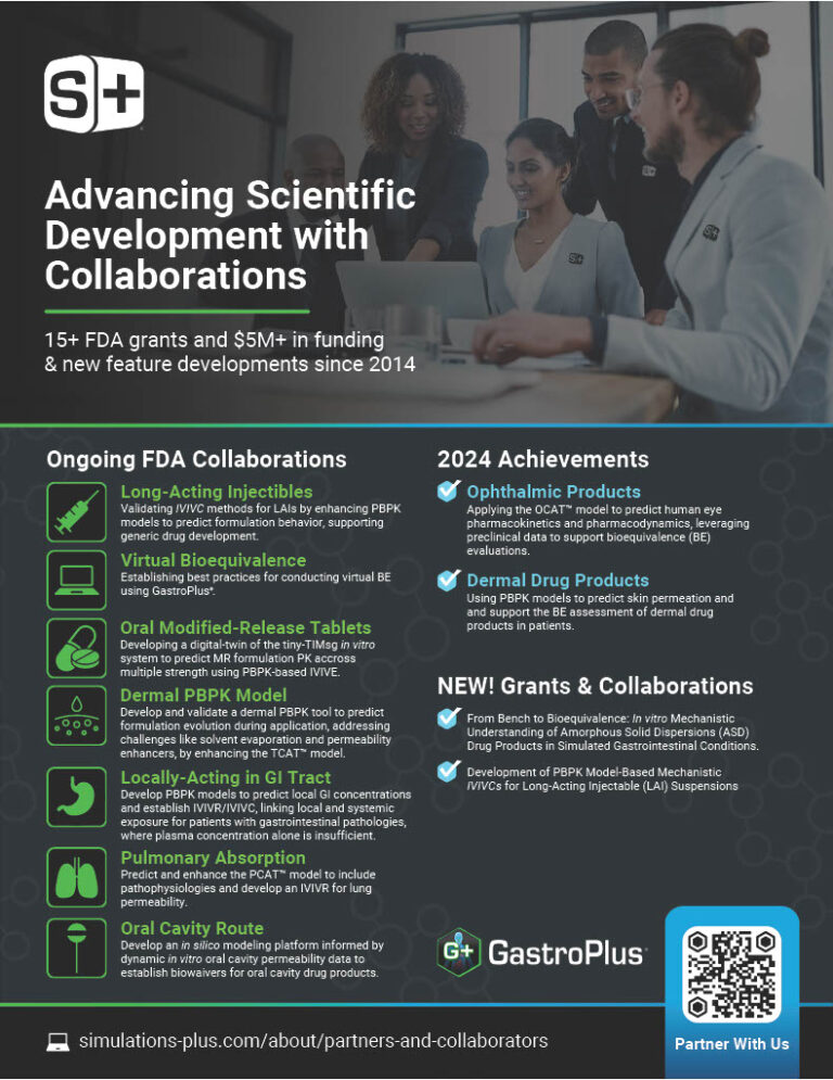 Advancing Scientific Development with Collaborations - Simulations Plus