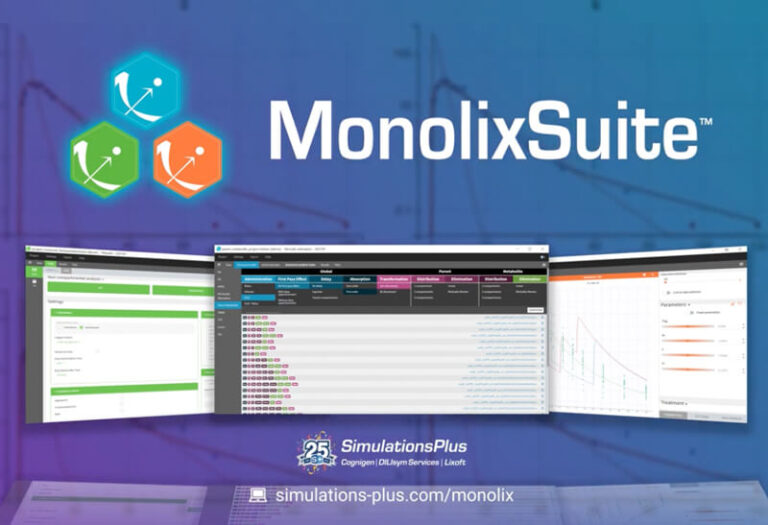 MonolixSuite™ Pharmacometrics analysis, Modeling, and Simulation Software